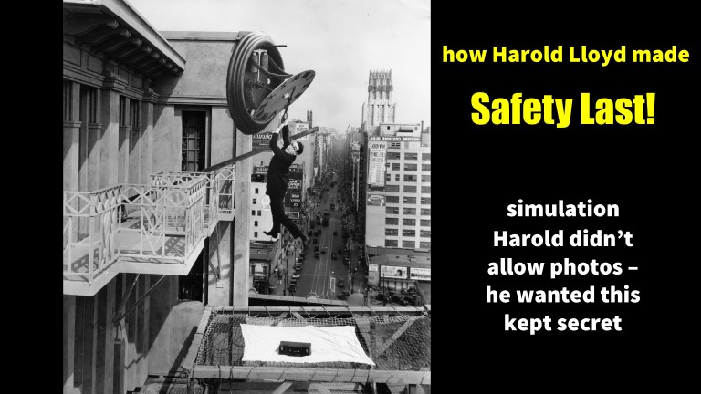 How Harold Lloyd Filmed Safety Last! | Chaplin-Keaton-Lloyd film ...